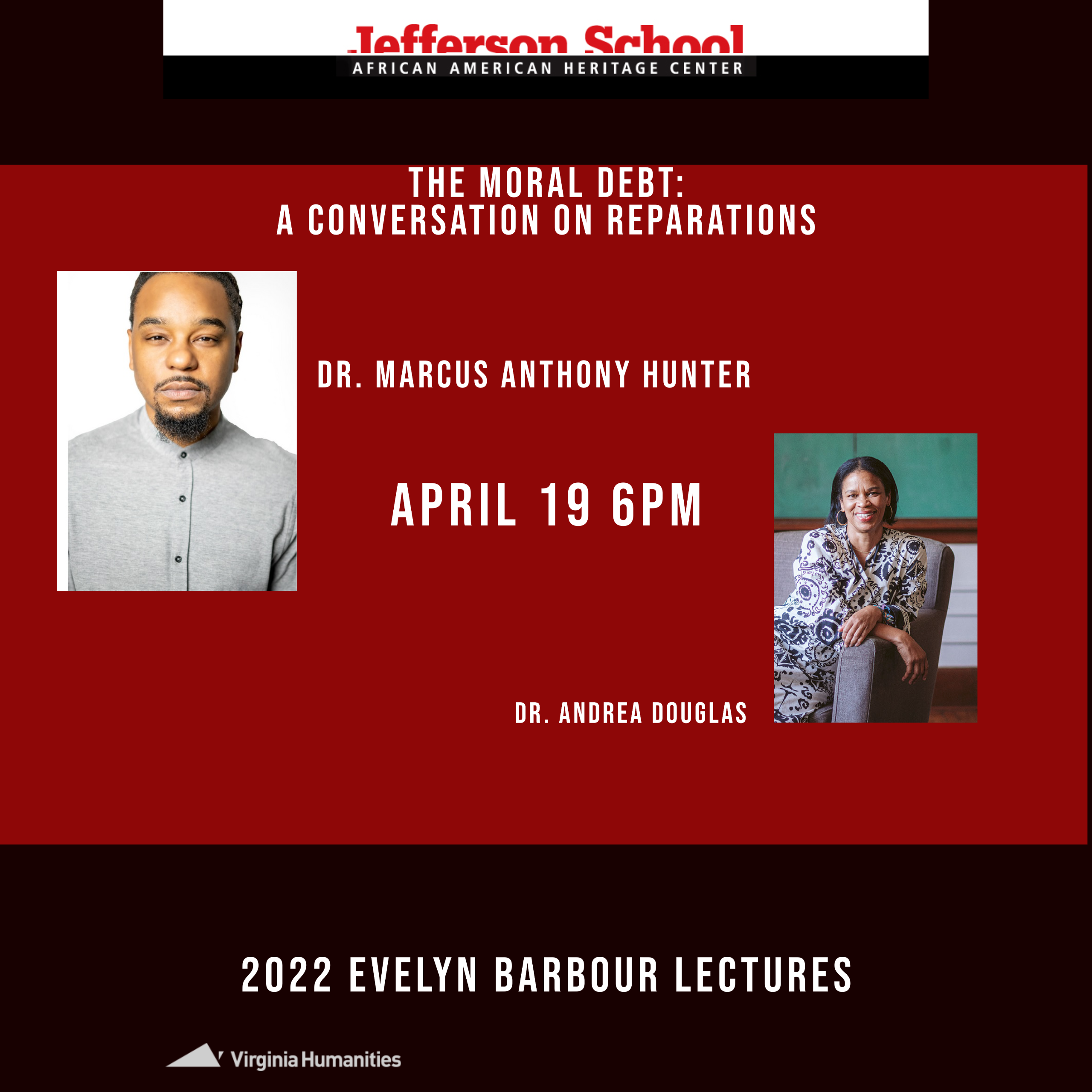 Evelyn Barbour Lecture: Dr. Marcus Anthony Hunter – Jefferson School