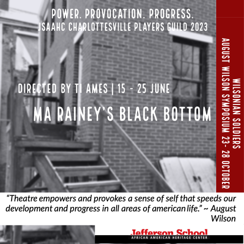 Ma Rainey’s Black Bottom by August Wilson – Jefferson School